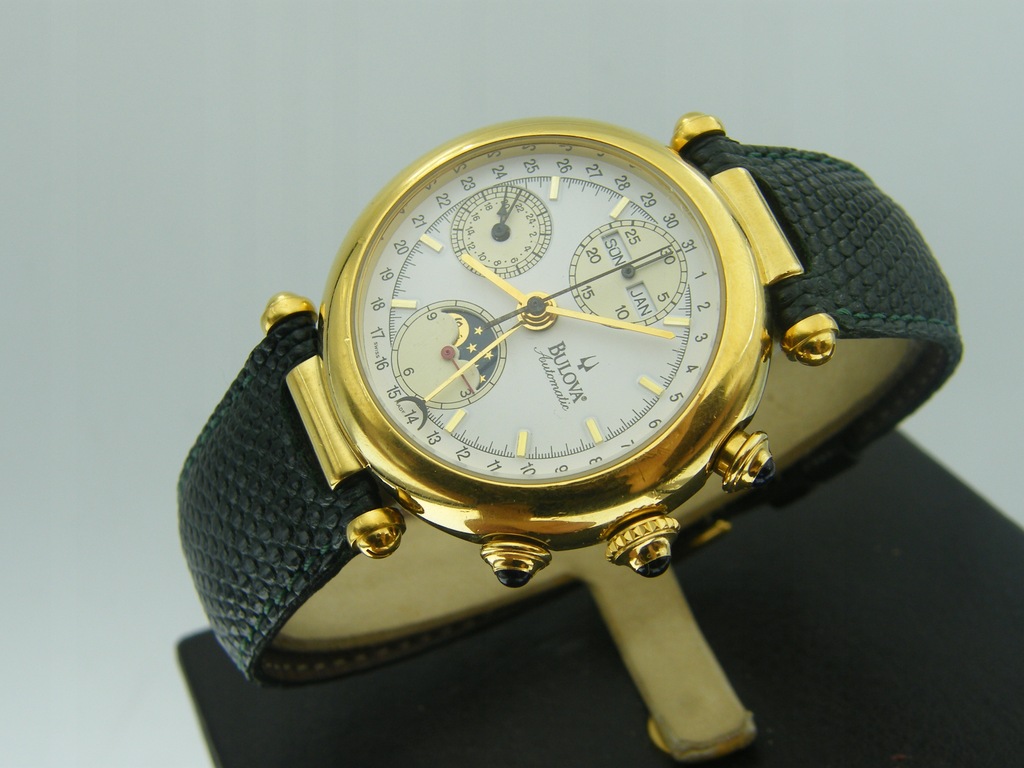 Bulova Chronograph Moonphase Triple Date Cal.7751 - 13026492290 ...