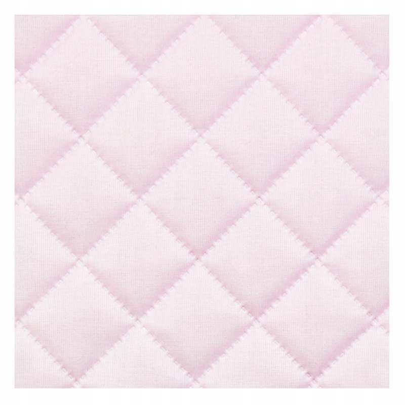 Tkanina Bawełna Pikowana na watolinie Jasno Różowa - 13333187802 - oficjalne archiwum Allegro
