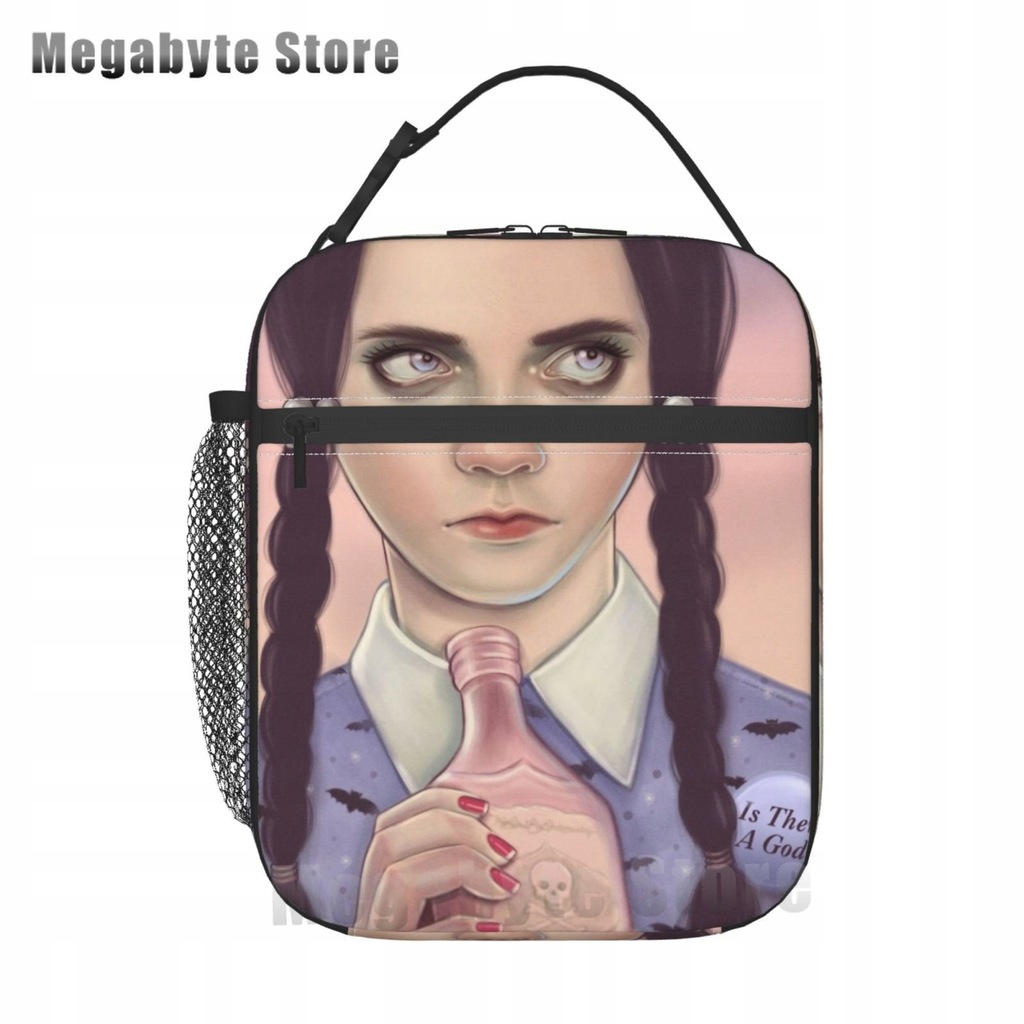 Lunch bag Wednesday Addams Awesome Merch izolowana - 13842668095 ...