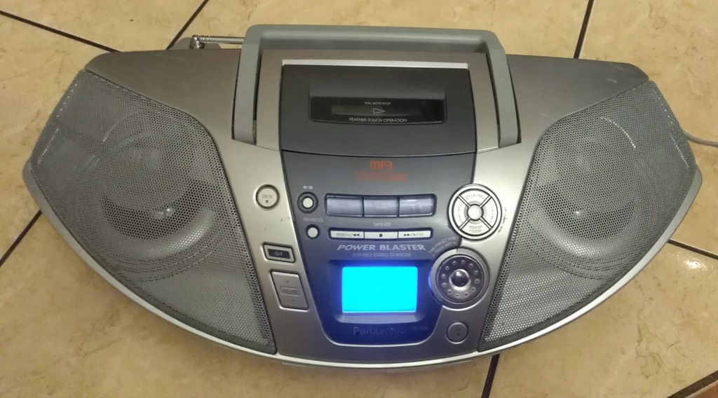 Panasonic RX-ES29 BOOMBOX prawie "Cobra" - 10757137437 - oficjalne ...