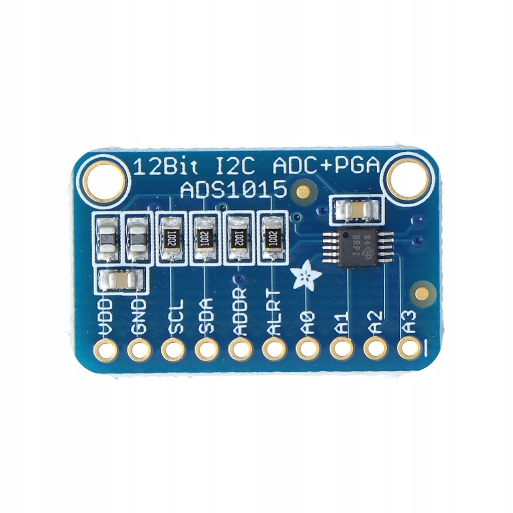 Adafruit ADS1015 przetwornik ADC 12-bit 4-kan I2C - 8241142486 ...