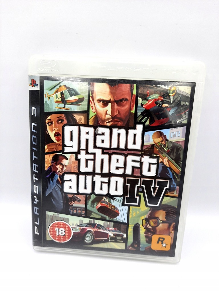 GTA GRAND THEFT AUTO IV 4 PS3 - 12560986234 - oficjalne archiwum Allegro