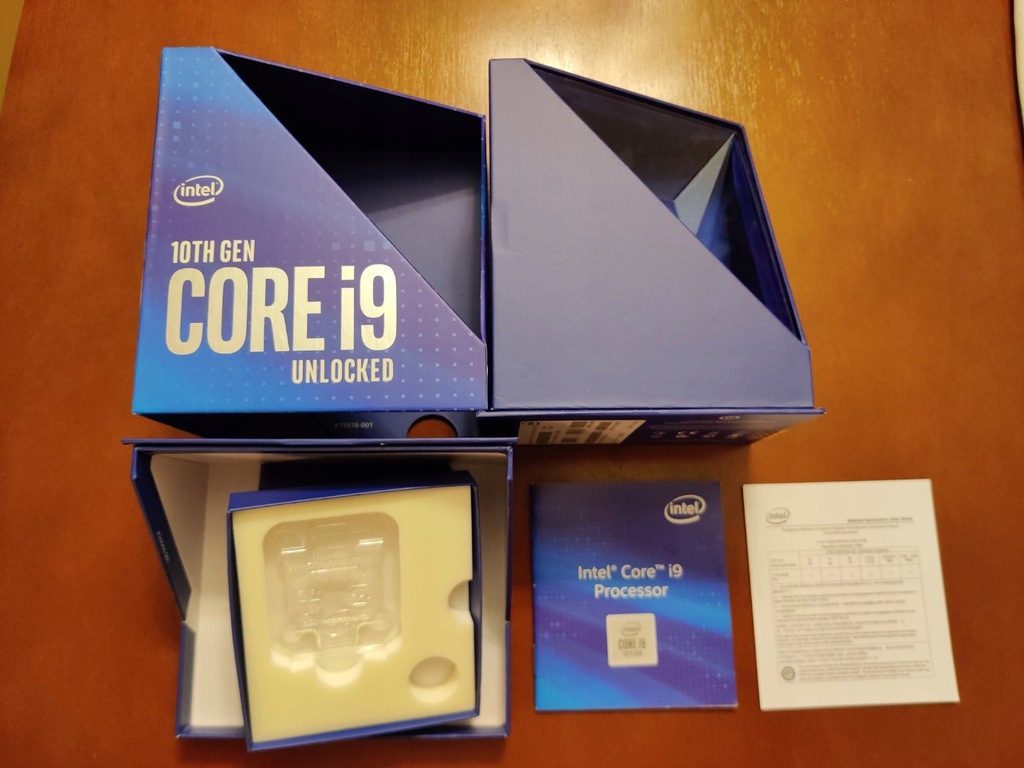 Procesor Intel i9 10900K box, darmowa wysyłka - 11536792740 - oficjalne ...