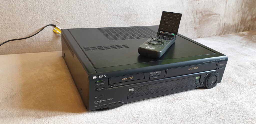 Magnetowid VHS i 8mm Sony SLV-T2000, Pilot - 12236746822 - oficjalne archiwum Allegro