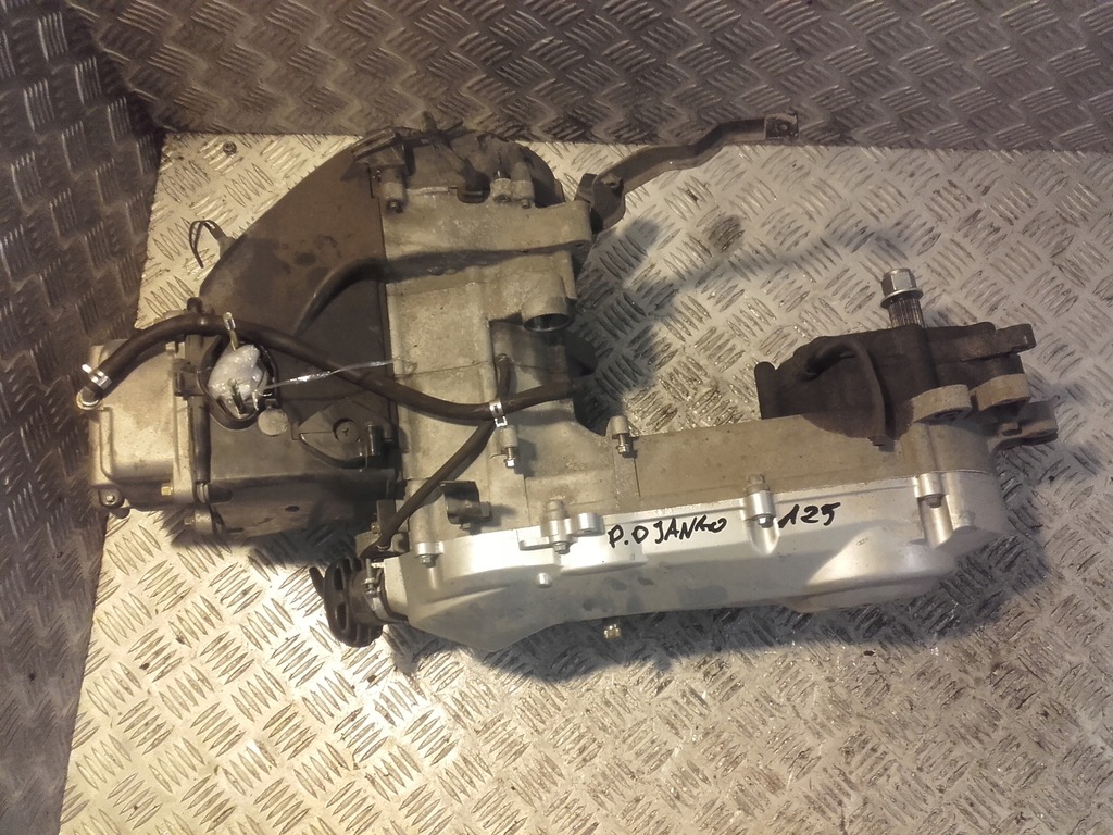PEUGEOT DJANGO 125 SILNIK 4T + NAPĘD SPRAWNY - 10687877257 - oficjalne ...