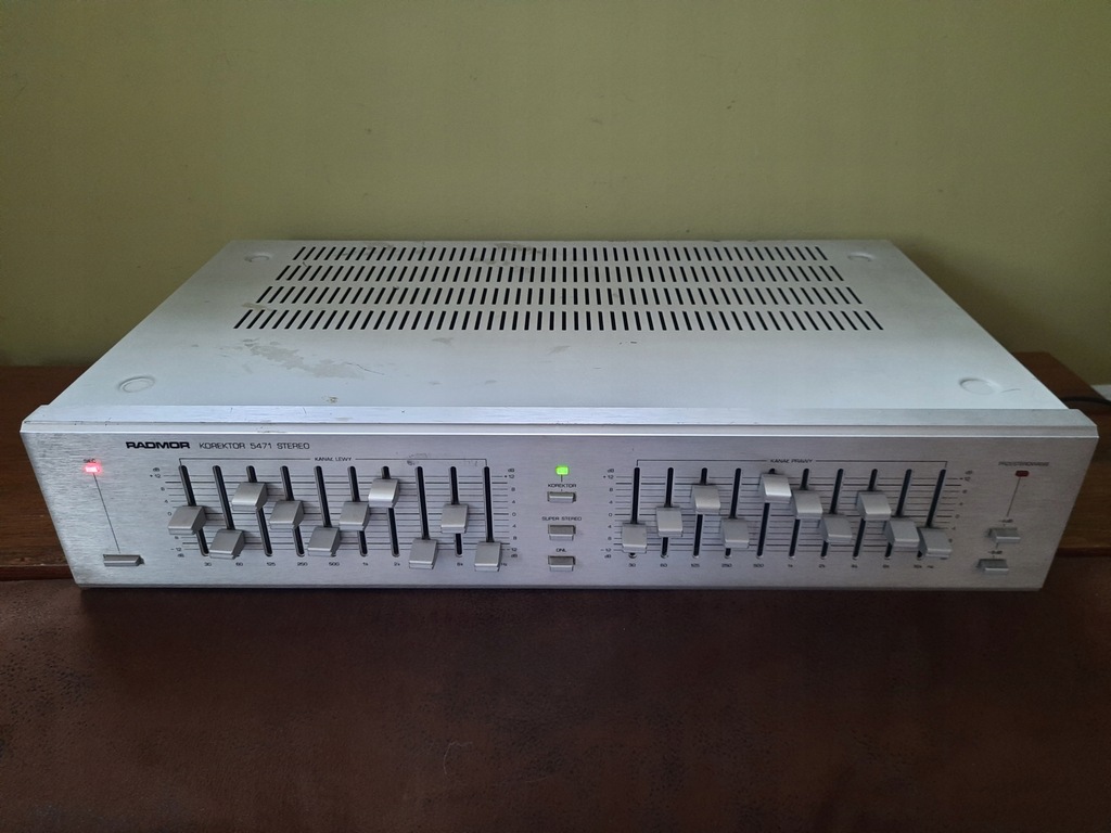 Korektor graficzny Radmor 5471 stereo Unitra wieża - 11567984187 ...