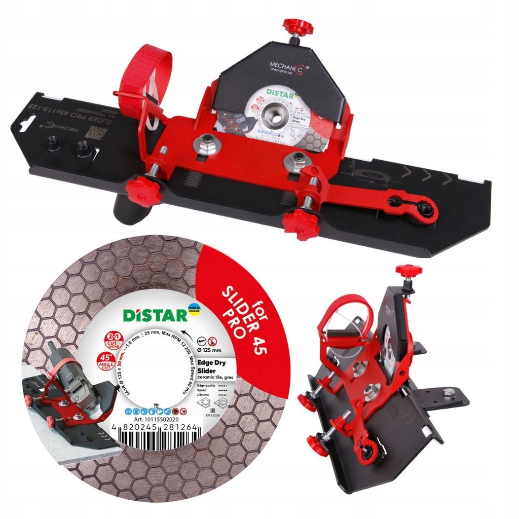 Adapter do cięcia glazury MECHANIC SLIDER 45 PRO - 12826735355 ...