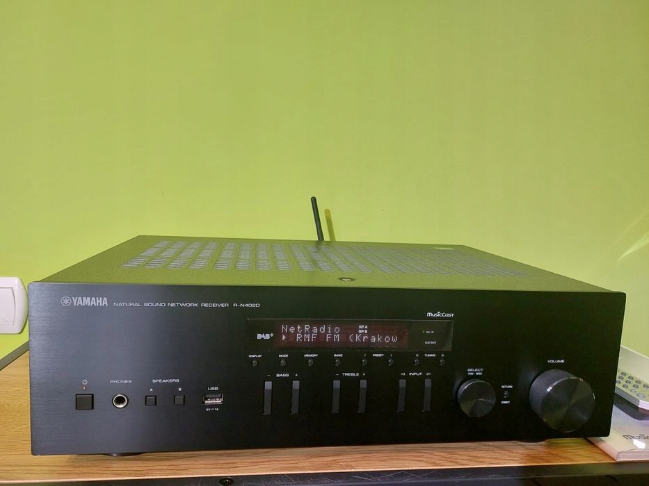 Amplituner Stereo RN402D WiFi Bluetooth MusicCast AirPlay Spotify ...