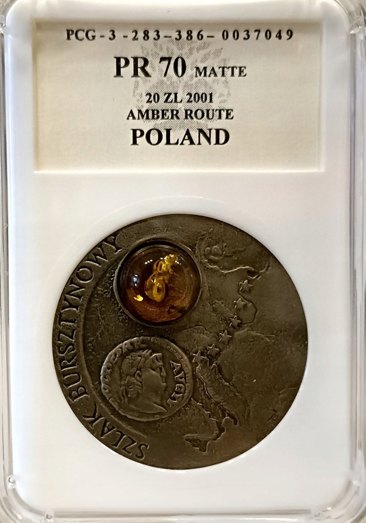 20 zł 2001 Szlak Bursztynowy Amber Route - 12741103826 - oficjalne archiwum Allegro