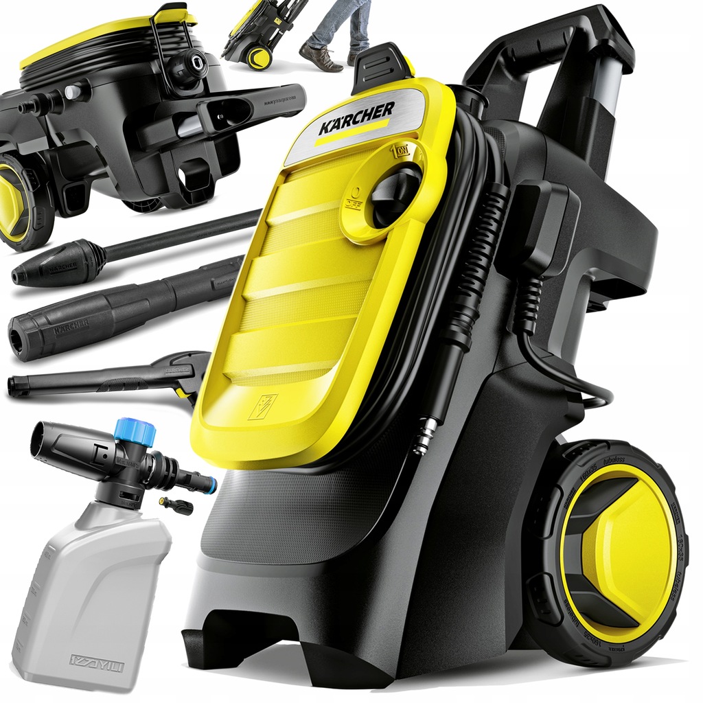 MYJKA CIŚNIENIOWA KARCHER K5 COMPACT PIANOWNICA XL - 10798607752 - oficjalne archiwum Allegro