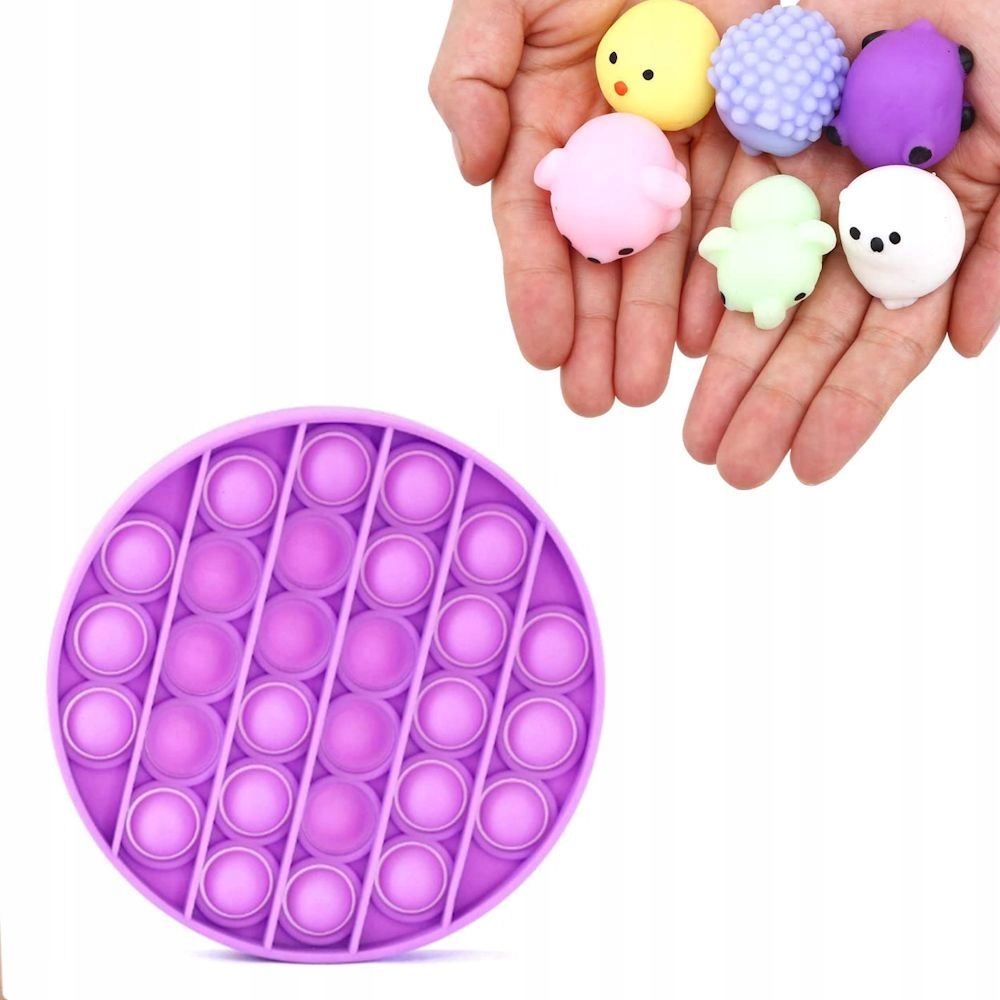 Zestaw MOCHI PUSH BUBBLE POP IT SQUISHY GNIOTEK - 10590893049 - oficjalne archiwum Allegro