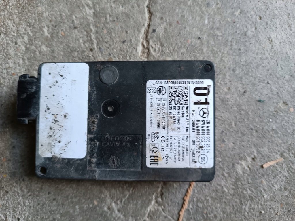 MERCEDES A0009052504 RADAR SENSOR DISCTRONIC ORYG - 12281426820 ...