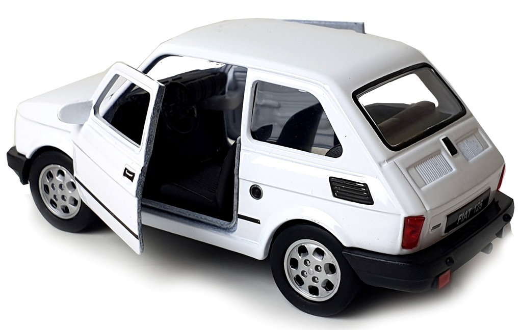 FIAT 126p MALUCH PRL Auto METALOWY Welly 1:34 - 12760141635 - oficjalne ...
