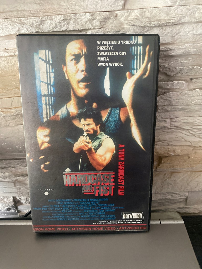 Hardcase and Fist VHS Ted Prior - 13842484858 - oficjalne archiwum Allegro
