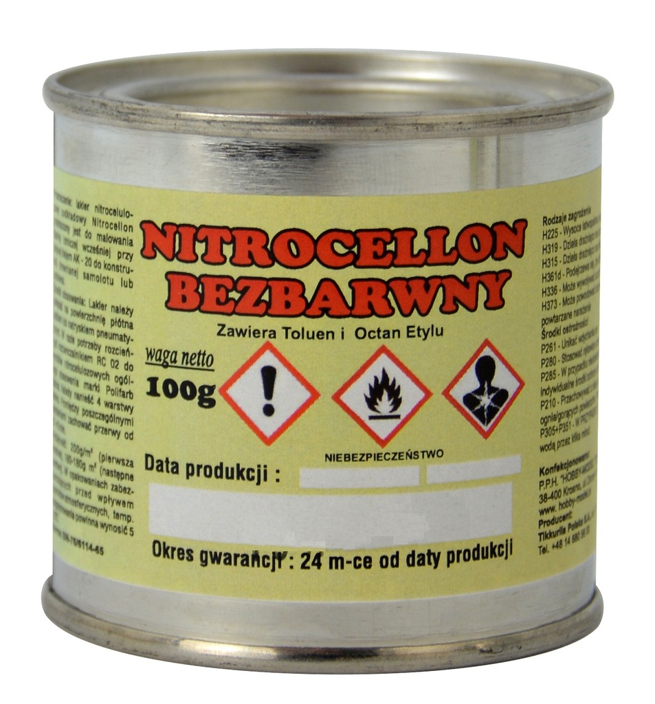NITROCELLON 100g Lakier Nitrocelulozowy - 7424760018 - oficjalne ...
