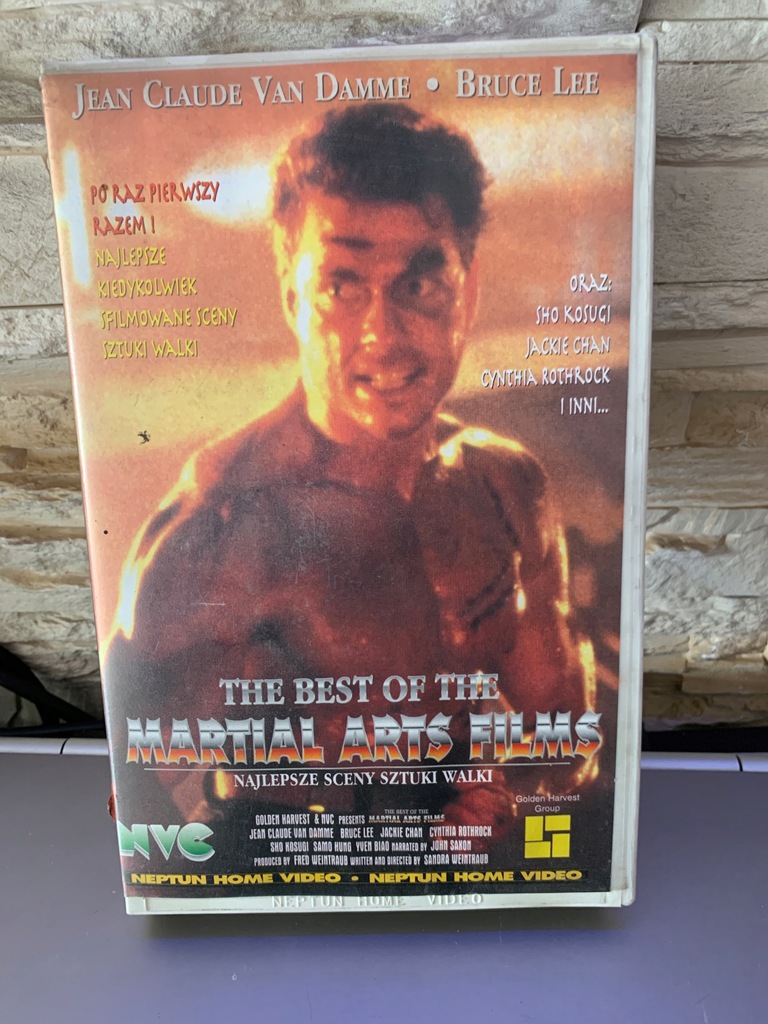 Najlepsze Sceny Walki VHS Van Damme, Bruce Lee - 10914130174 - oficjalne archiwum Allegro