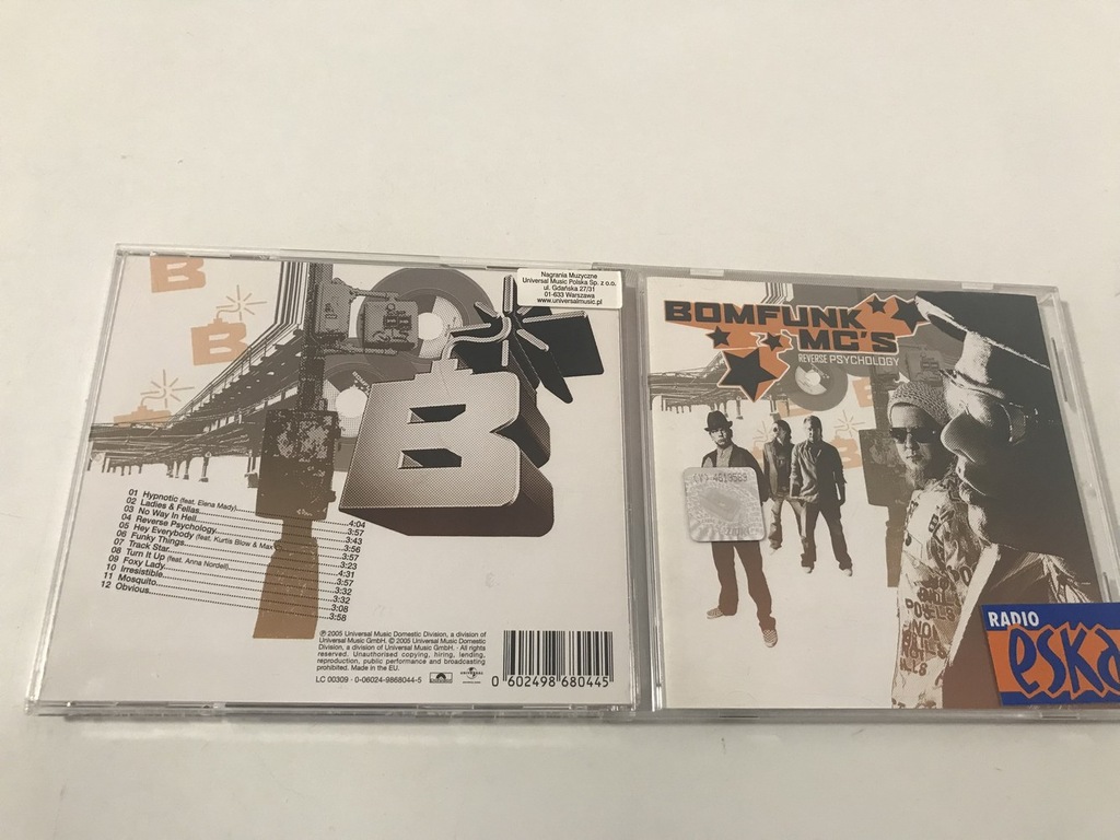 CD Bomfunk MC's Reverse Psychology STAN 6/6 - 12547981626 - oficjalne ...