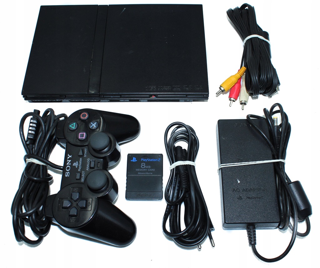 Zestaw Konsola PS2 PlayStation 2 SCPH-77004 - 12645677207 - oficjalne ...