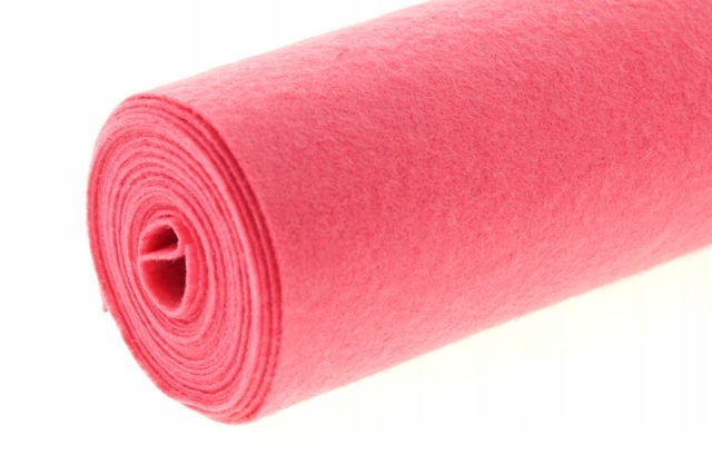 Filc Artystyczny Dekoracyjny Mocny Róż 1mm rolka 20x300cm - 14409702310 ...