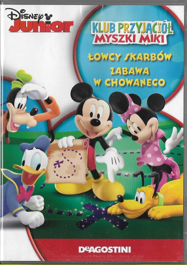 Klub Przyjaciół Myszki Miki - Łowcy skarbów DVD - 12507125511 - oficjalne archiwum Allegro