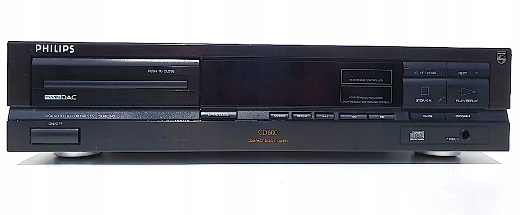 Philips odtwarzacz kompaktowy CD 600 player CD600 - 9541156327 ...
