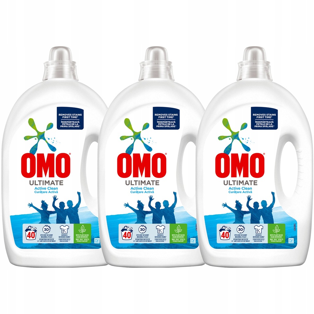 Купить Гель для стирки OMO Ultimate Active Clean 3x40 стирок: отзывы ...