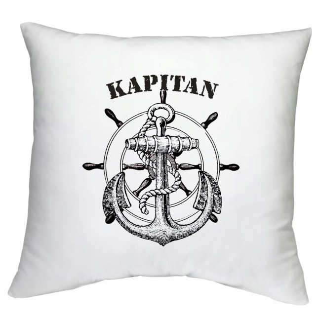 PODUSZKA MARYNARZ STATEK KAPITAN MORZE ŁÓDKA WZORY - 9409118078 ...