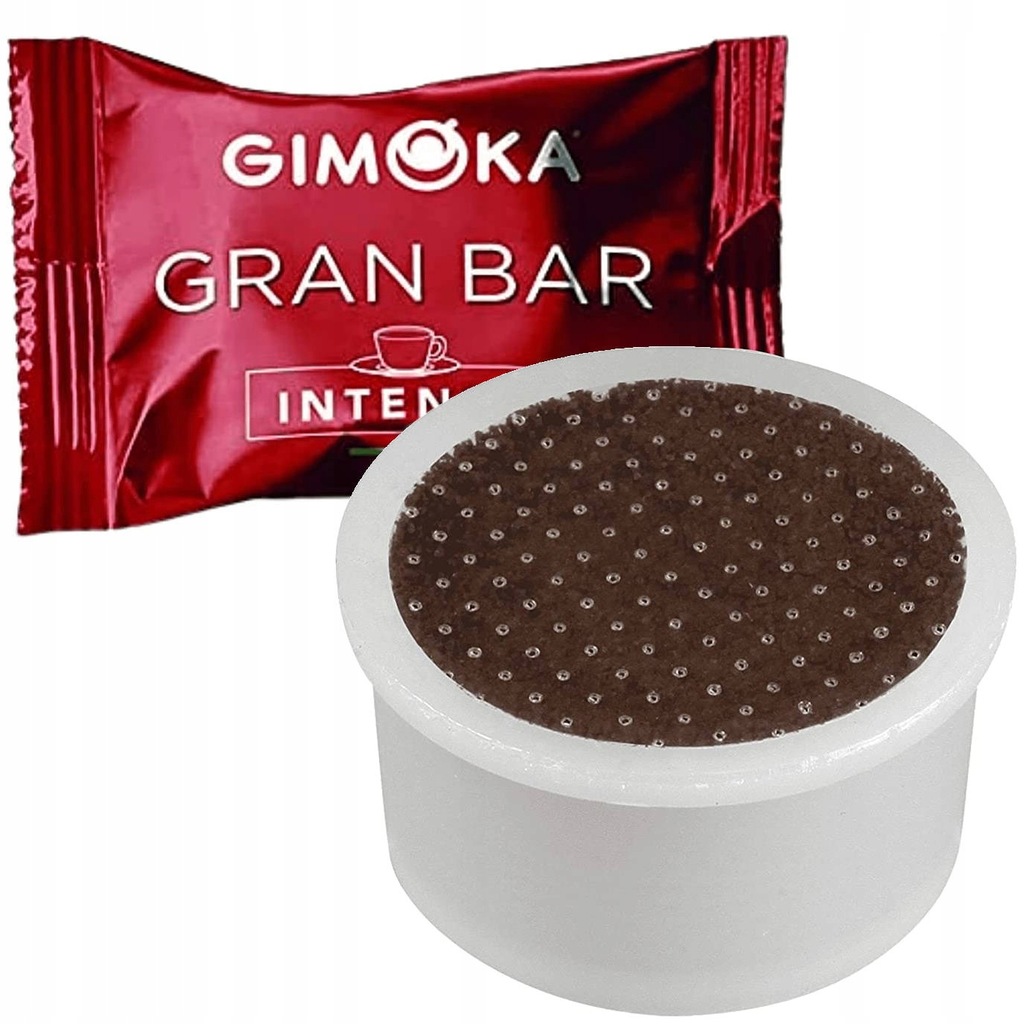 GIMOKA GRAN BAR INTENSO KAWA W KAPSUŁKACH 50szt - 12504741109 ...