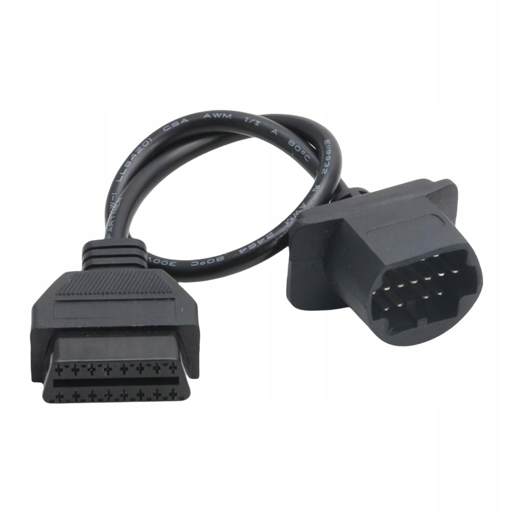 17 Pin to 16 Pin Cable Adapter Connector Diagnostic Cable OBD2 Cable ...