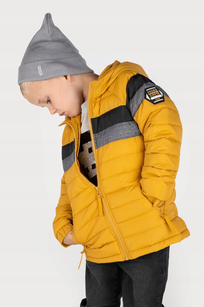 Chłopięca kurtka miodowa 104 Coccodrillo - 12610917815 - oficjalne archiwum Allegro