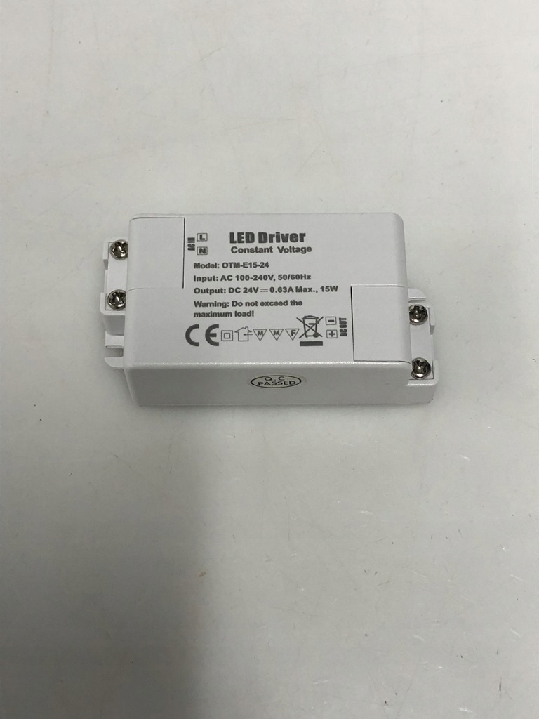 Transformator LED 24V 15W 630mA rEYLAX - 13498654320 - oficjalne ...