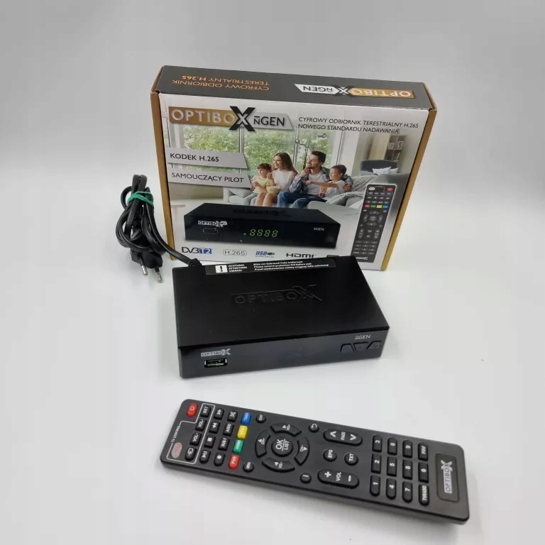 DEKODER OPTIBO X GEN DWB-T2 PUD - 13746387386 - oficjalne archiwum Allegro