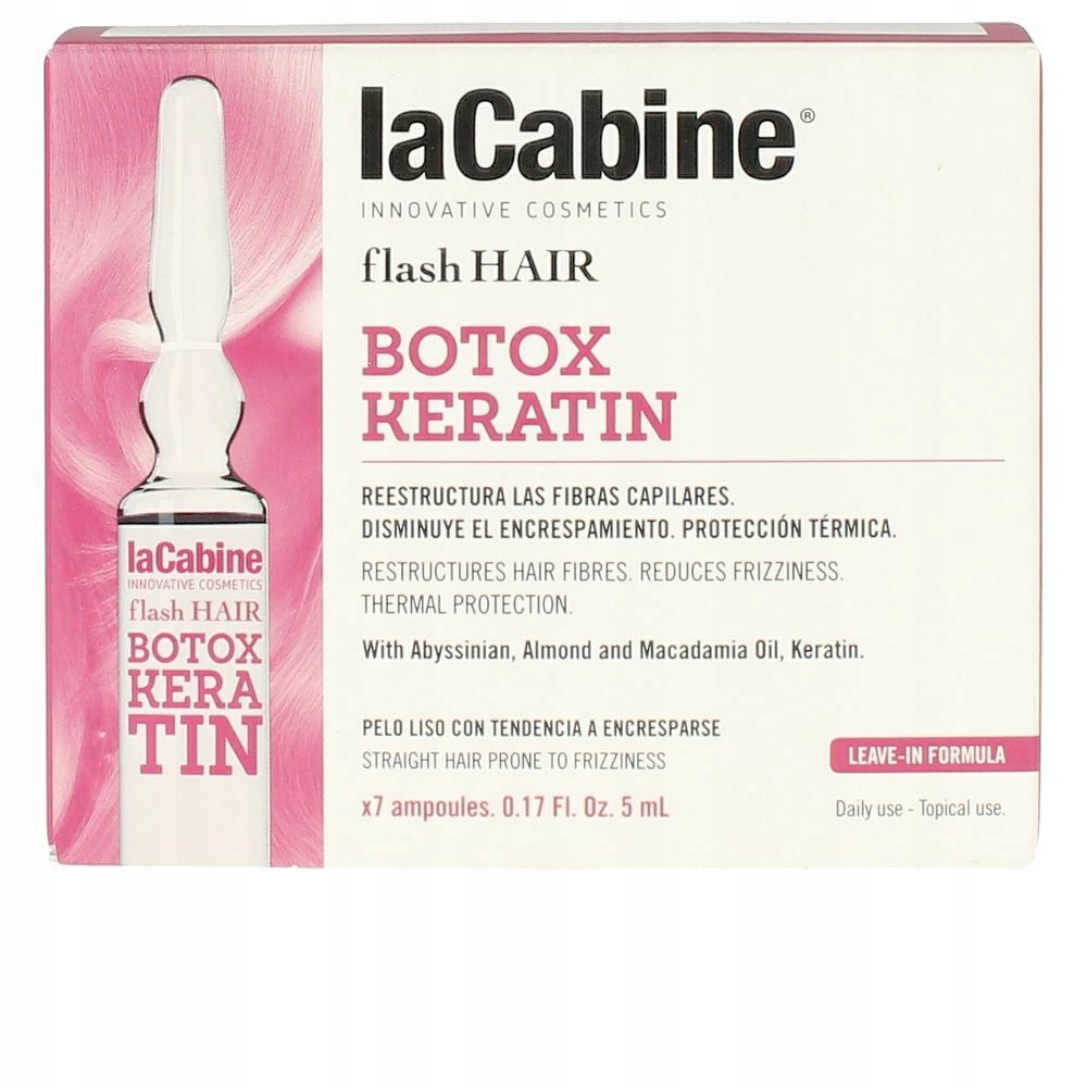 Ampulki laCabine Flash Hair Botox Keratin Kurac - 12489154674 ...