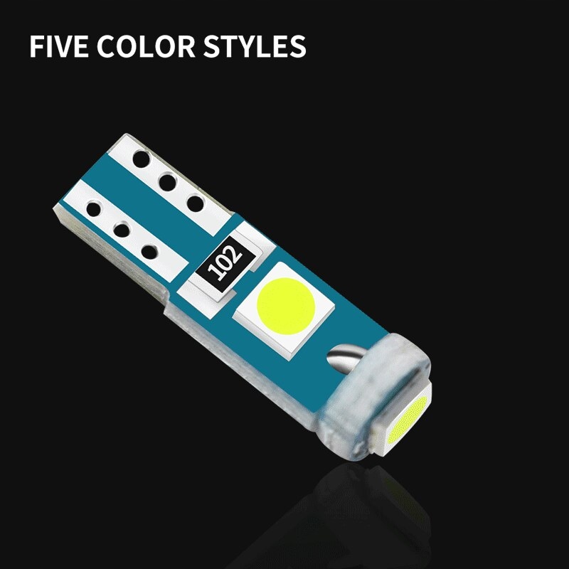 T5 3030 3SMD żarówka LED do deski rozdzielczej - 12377602642 - oficjalne archiwum Allegro