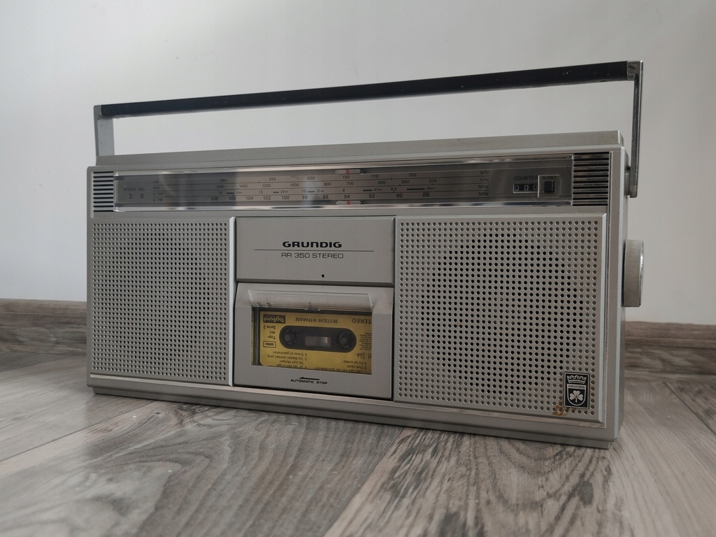 Grundig RR 350 radiomagnetofon ghettoblaster - 13275530099 - oficjalne archiwum Allegro