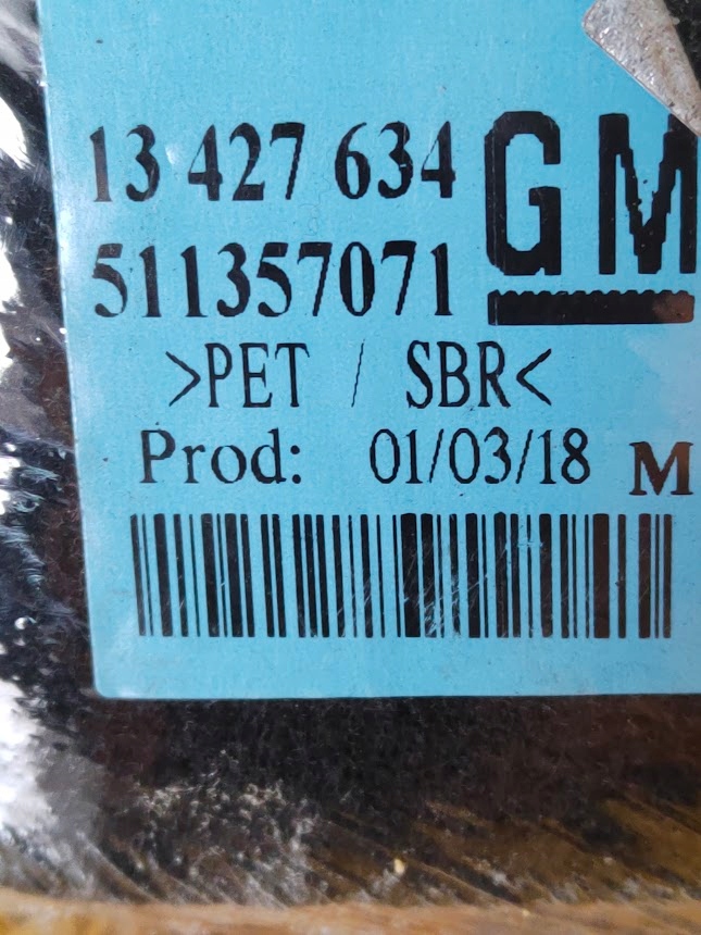 Podłoga Płyta Bagażnika Opel Corsa E 13427632 - 13532851216 - oficjalne ...