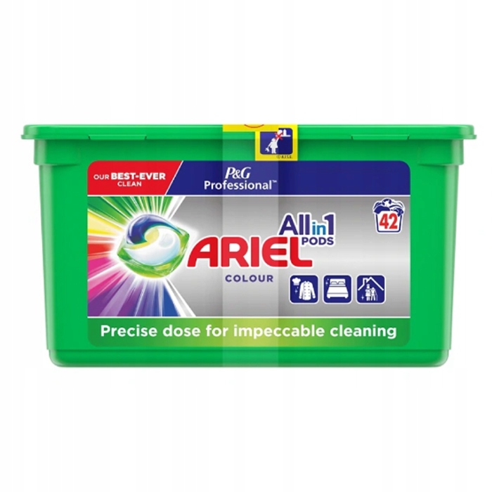 ARIEL Professional kapsułki do prania kolor 42 szt - 13235965653 - oficjalne archiwum Allegro