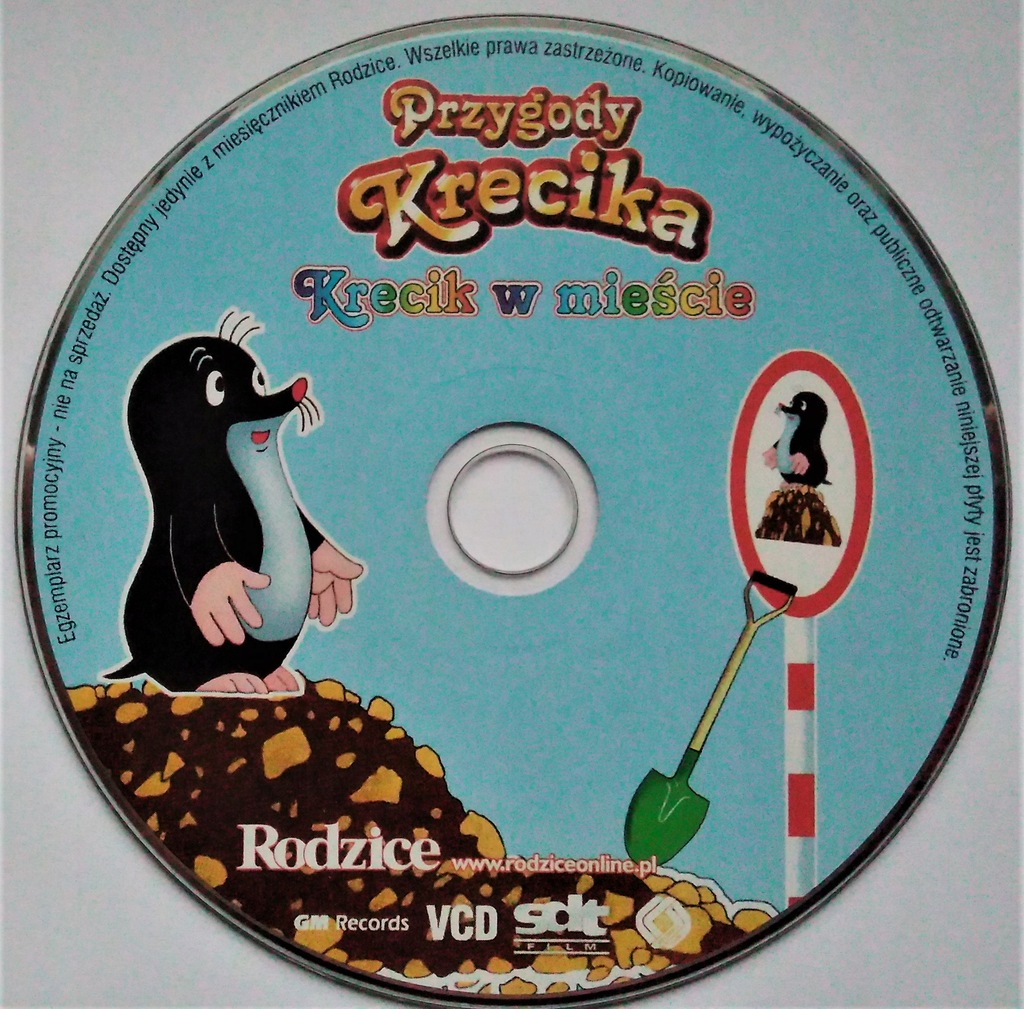 Płyta VCD - Film-Przygody Krecika-Krecik w mieście - 11448354826 - oficjalne archiwum Allegro