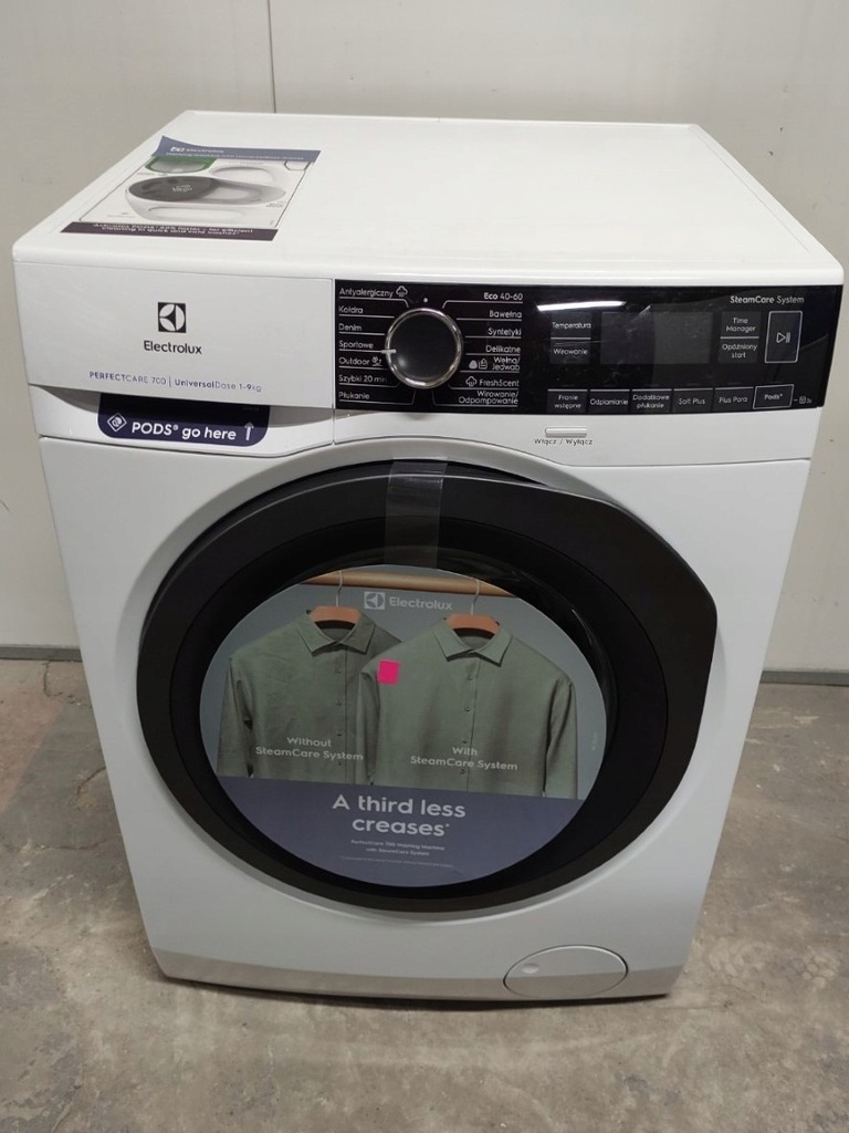 Pralka Electrolux EW7F249PSP 9kg 1400obr. OUTLET - 12593157453 ...