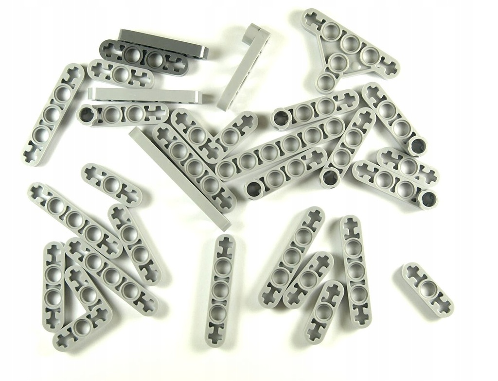 Cienkie Belki 30szt. JASNOSZARE LEGO Technic - 12658365513 - oficjalne ...