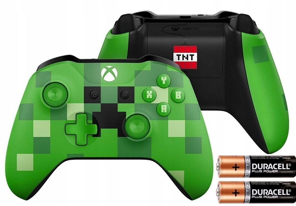 Nowy model PAD MINECRAFT CREEPER XBOX ONE S X PC - 8172040483 ...