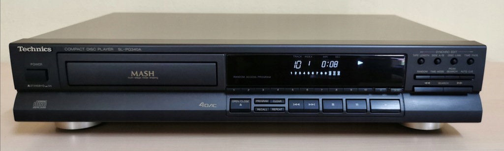 TECHNICS SL-PG340A Odtwarzacz CD #Polecam! - 8713569539 - oficjalne archiwum Allegro