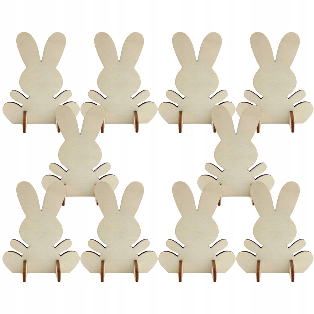 DIY WHITE EMBRYO RABBIT WIGGLES POOL WOOD CHIPS PARTY SUPPLIES 12 PCS ...