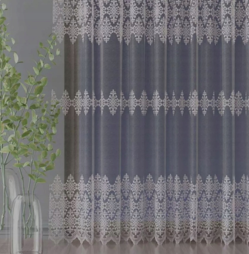 FIRANA HAFTOWANA WISAN WZÓR DELIKATNY 180CM NOWOŚĆ - 13523829193 ...