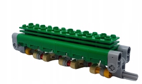 LEGO Technic Silnik R6 blok 2850b 2851 2852 32333 - 7907344451 ...