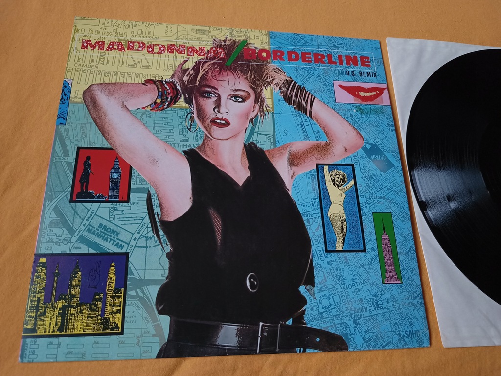 Madonna – Borderline (U.S. Remix) / 1984r/MAXI/EX - 13254050719 - oficjalne archiwum Allegro