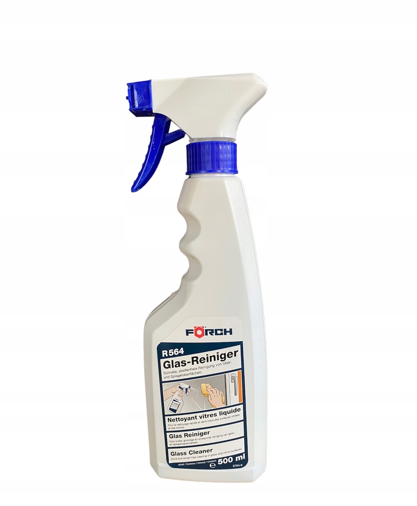 FORCH PŁYN DO MYCIA SZKŁA 500ML - 13143714484 - oficjalne archiwum Allegro