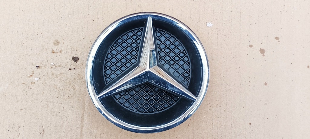 GRILL ATRAPA ZNACZEK MERCEDES A0008880100 ORYGINAŁ - 13412998549 ...