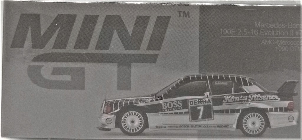 Mini GT Mercedes-Benz 190E 2.5-16 Evolution II #7 - 12296926217 ...