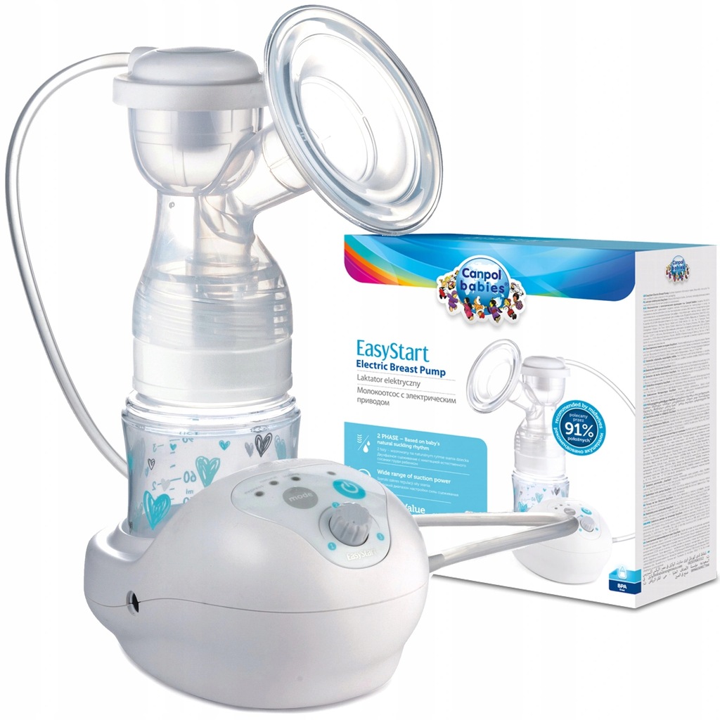 Canpol babies Laktator elektryczny EasyStart - 12087481652 - oficjalne archiwum Allegro